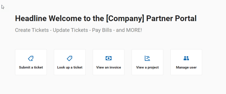 New ConnectWise Manage Customer Portal - VISIONARY 360