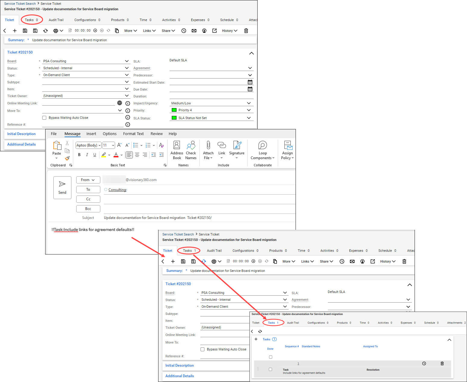 ConnectWise PSA | Use Email Connector Tags to parse Email Subject ...