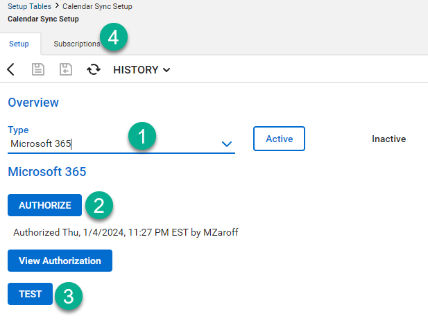Microsoft 365 Directional Calendar Sync - VISIONARY 360